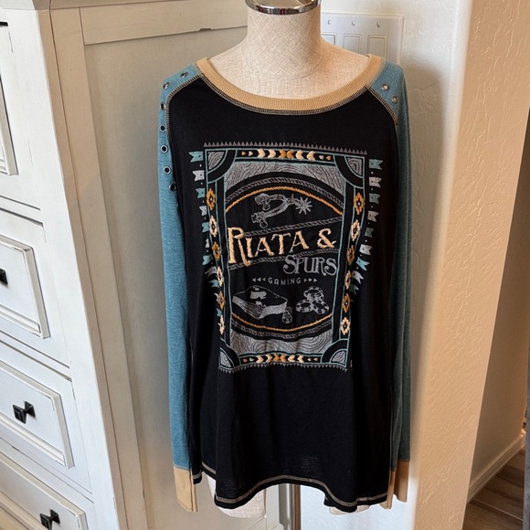 Double D Ranch | Tops | Nwt Double D Ranch L Riata And Spurs ...